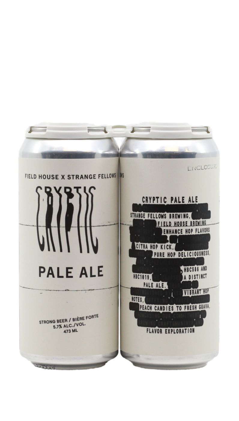 Kensington Wine Market - Field House X Strange Fellows Cryptic (105594)